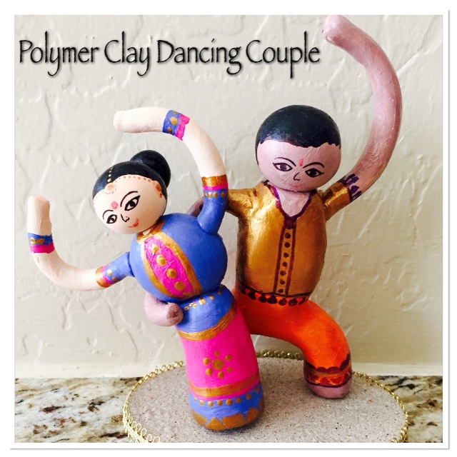 Polymer Clay Dancing Couple!