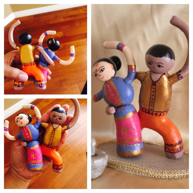 Polymer Clay Dancing Couple!