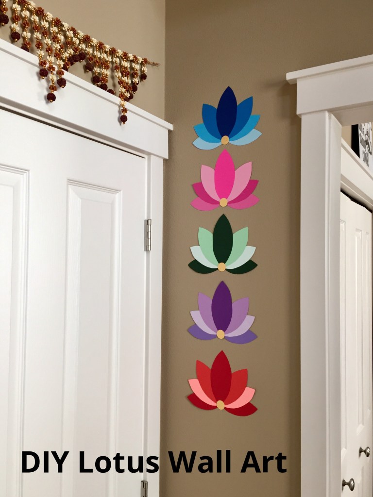 Paper Lotus Wall Art!